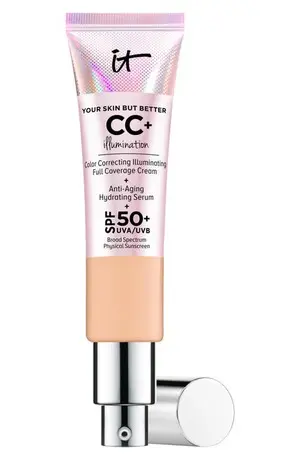 IT COSMETICS Cc+ Cream Illumination Spf 50+ Full Coverage Cream Corrector & Serum - Neutral Medium