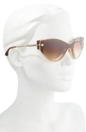 Versace Cat Eye Sunglasses - Gold