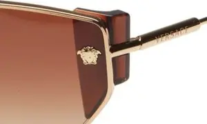 Versace Cat Eye Sunglasses - Gold