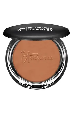 IT COSMETICS Celebration Foundation Full Coverage Anti-aging Hydrating Powder Foundation - Deep (n)