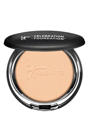 IT COSMETICS Celebration Foundation Full Coverage Anti-aging Hydrating Powder Foundation Medium (w)