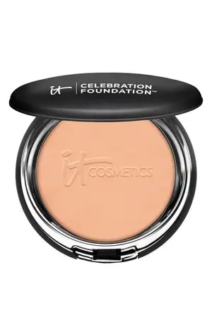 IT COSMETICS Celebration Foundation Full Coverage Anti-aging Hydrating Powder Foundation Tan (w)