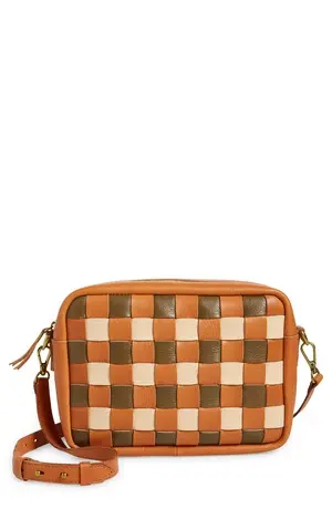 Madewell The Medium Transport Camera Bag Desert Camel Multi