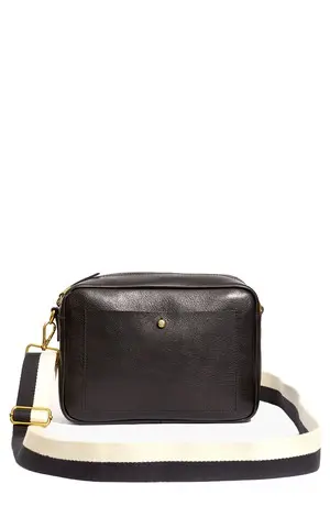 Madewell The Medium Transport Camera Bag True Black Multi
