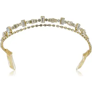 Brides & Hairpins Amora Crystal Crown Comb - Gold