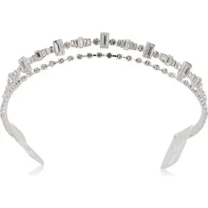 Brides & Hairpins Amora Crystal Crown Comb - Silver