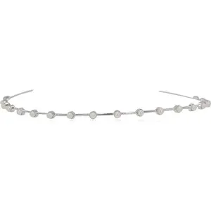 Brides & Hairpins Jayla Imitation Pearl Headband - Silver