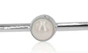 Brides & Hairpins Jayla Imitation Pearl Headband - Silver