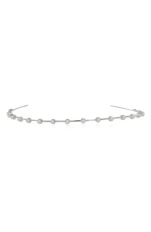 Brides & Hairpins Jayla Imitation Pearl Headband - Silver