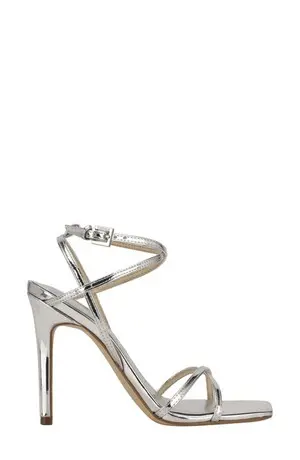 Calvin Klein Tegin Strappy Sandals - Silver