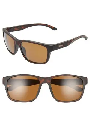 SMITH Basecamp 58mm Chromapop™ Polarized Sunglasses - Matte Tortoise