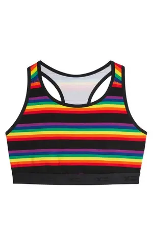 TOMBOYX Racerback Soft Bra - Stripe Unbound