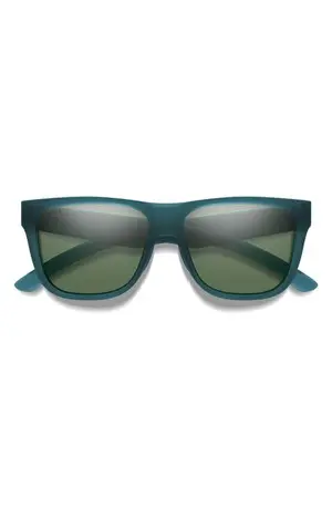 SMITH Lowdown 2 Core 55mm Sunglasses - Pacific Crystal / Gray Green