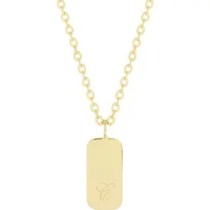 BROOK & YORK Sloan Initial Pendant Necklace - Gold C