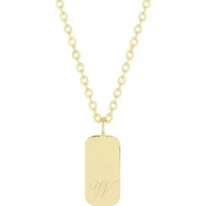 BROOK & YORK Brook And York Sloan Initial Pendant Necklace Gold W