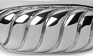 Argento Vivo Textured Signet Ring