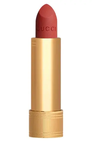 Gucci Rouge À Lèvres Mat Matte Lipstick 217 Valeria Rose