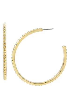 ALL SAINTS Studded Hoop Earrings