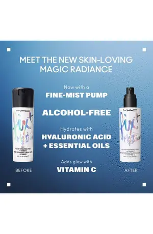 MAC COSMETICS Magic Radiance Fix+ All-day Hydrating Setting Spray With Vitamin C - No Color