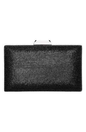 Nina Desyre Crystal Minaudière - Black