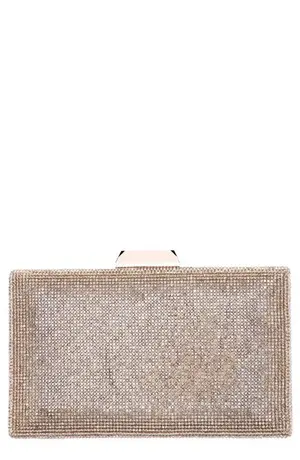 Nina Desyre Crystal Minaudière - Gold