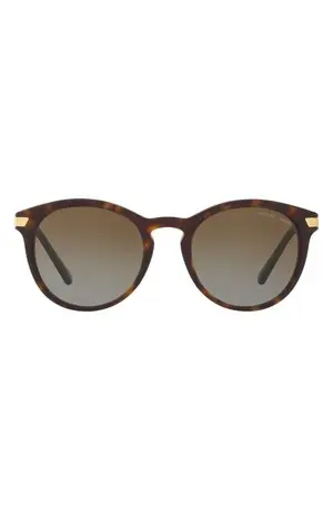 Michael Kors Brown Round Sunglasses