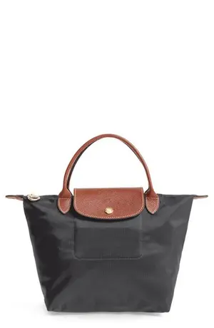 Longchamp Le Pliage Original Top Handle Bag - Black