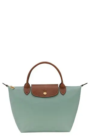 Longchamp Le Pliage Original Top Handle Bag - Celadon