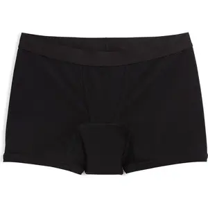 TOMBOYX First Line Stretch Cotton Period 4.5-inch Trunks - All Black