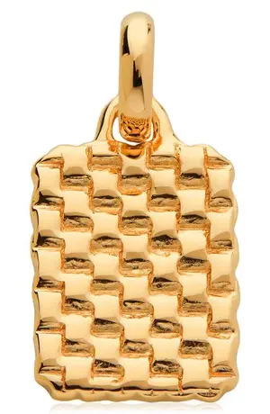 Monica Vinader Heirloom Pendant Charm - 18kt Gold Vermeil