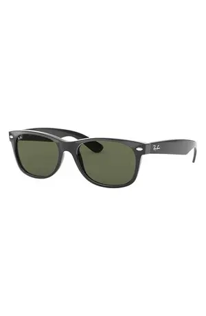 Ray-ban 55mm Rectangular Wayfarer Sunglasses - Black