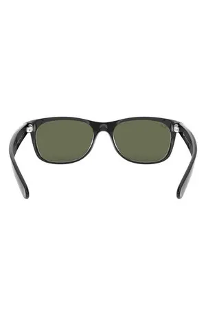 Ray-ban 55mm Rectangular Wayfarer Sunglasses - Black