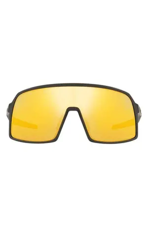 Oakley Shield Sunglasses - Matte Carbon/prizm 24k