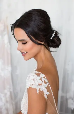 Brides & Hairpins Elula Opal Comb - Silver