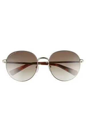 Longchamp 56mm Round Sunglasses