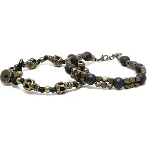MR. ETTIKA Ettika Set Of 2 Bracelets - Black