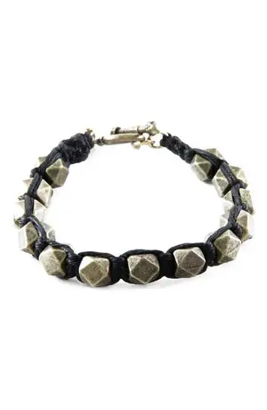 MR. ETTIKA Geometric Woven Bracelet