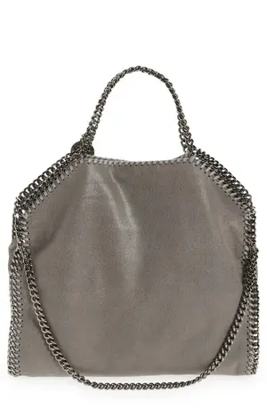 Stella McCartney Stella McCartney Falabella Foldover Tote 1220 Light Greydnu