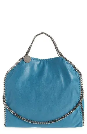 Stella McCartney Stella McCartney Falabella Foldover Tote Peacock
