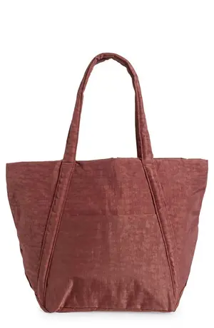 Baggu Baggu Cloud Nylon Canvas Tote Peppercorn