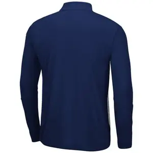 COLOSSEUM Navy Georgia Tech Yellow Jackets Prospect Space-dye Quarter-zip Jacket