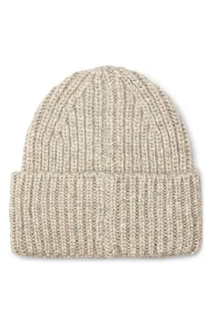UGG Chunky Ribbed Beanie - Light Grey