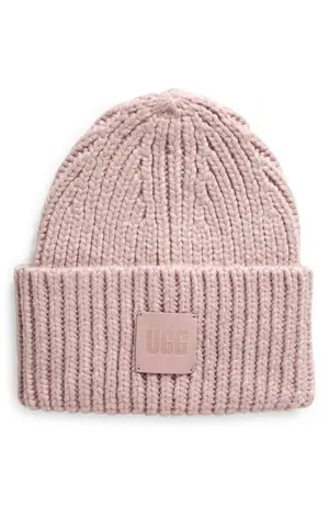 UGG UGG Chunky Ribbed Beanie Mauve