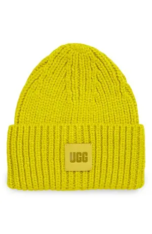 UGG UGG Chunky Ribbed Beanie Relish