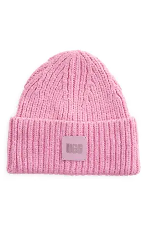 UGG UGG Chunky Ribbed Beanie Rose Quartz