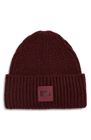 UGG Chunky Ribbed Beanie - Wild Grape