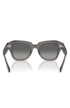 Ray-ban State Street Square Sunglasses - Transparent Grey