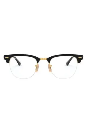 Ray-ban Ray-Ban 50mm Cat Eye Eyeglasses Gold Black