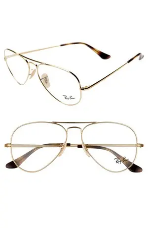 Ray-ban Ray-Ban 55mm Aviator Optical Glasses One-color