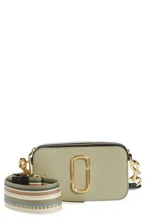 Marc Jacobs The DTM Snapshot Bag Silver Sage Multi